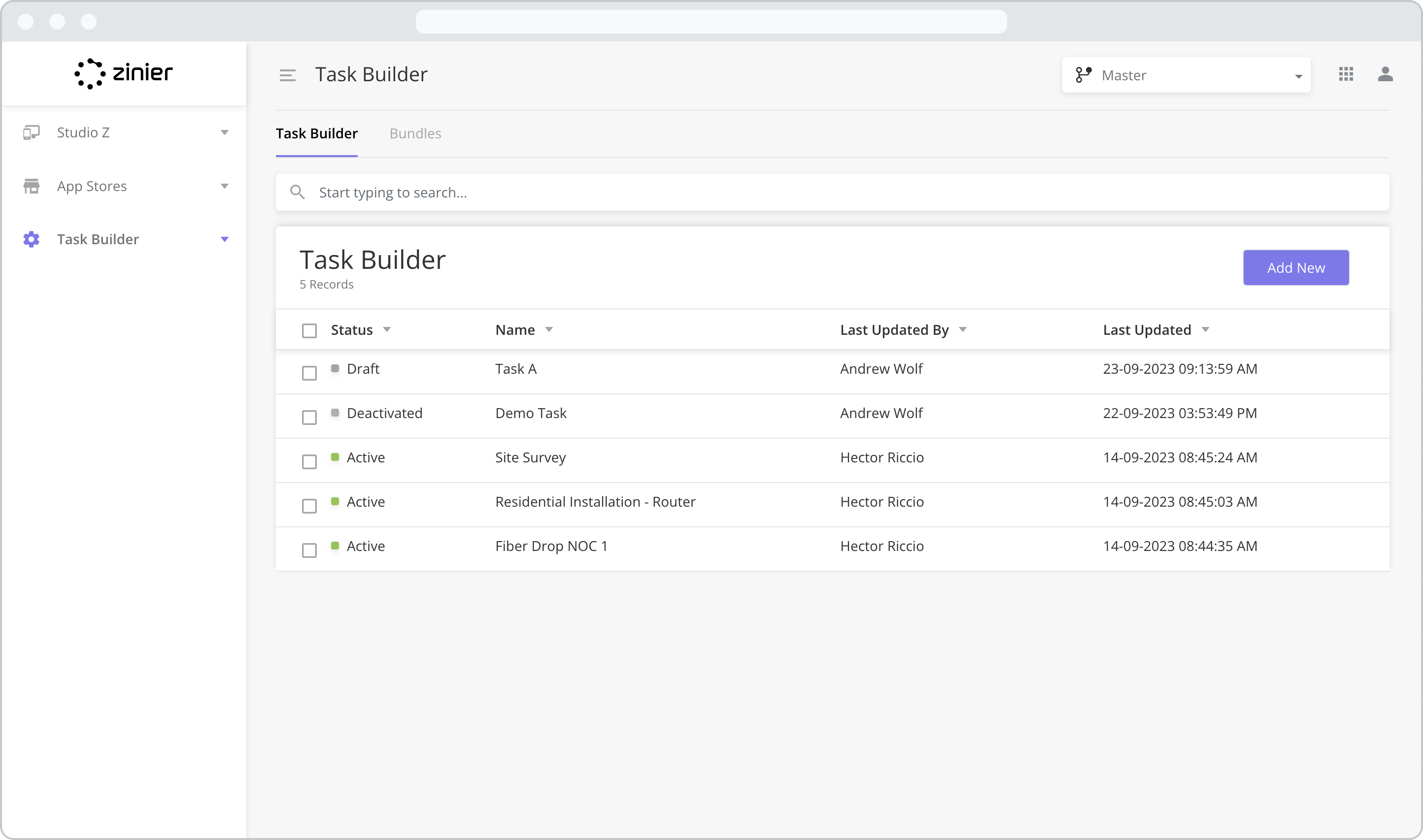 How the Task Builder Works